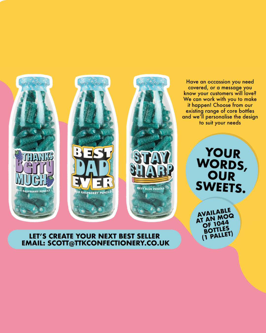 Custom Branded Sweet Bottles for Wholesale & Corporate Gifting – Treat ...