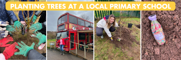 Planting Trees at Snape Wood Primary School – Treat Kitchen