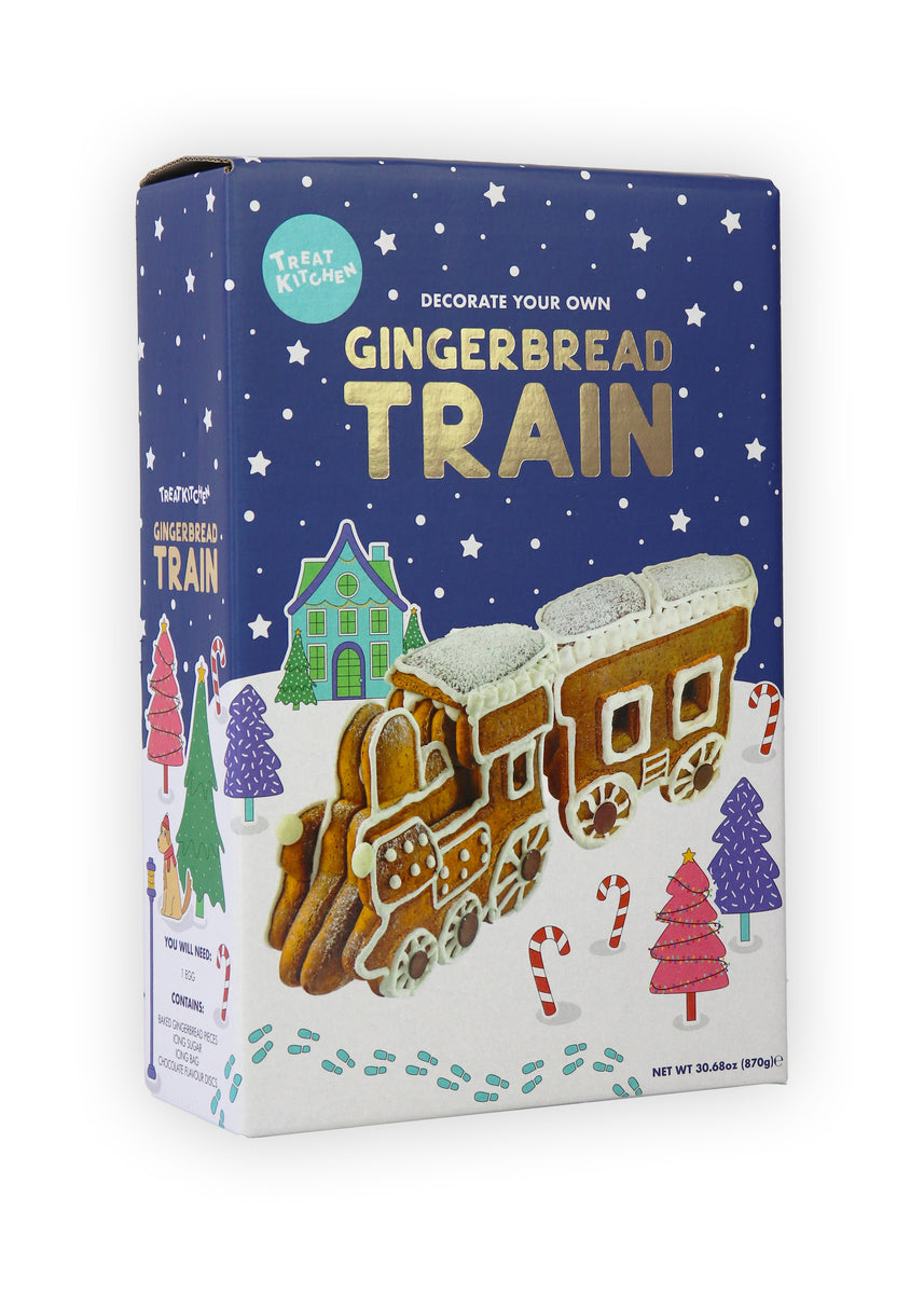 Gingerbread Train Decorating Kit – Treat Kitchen