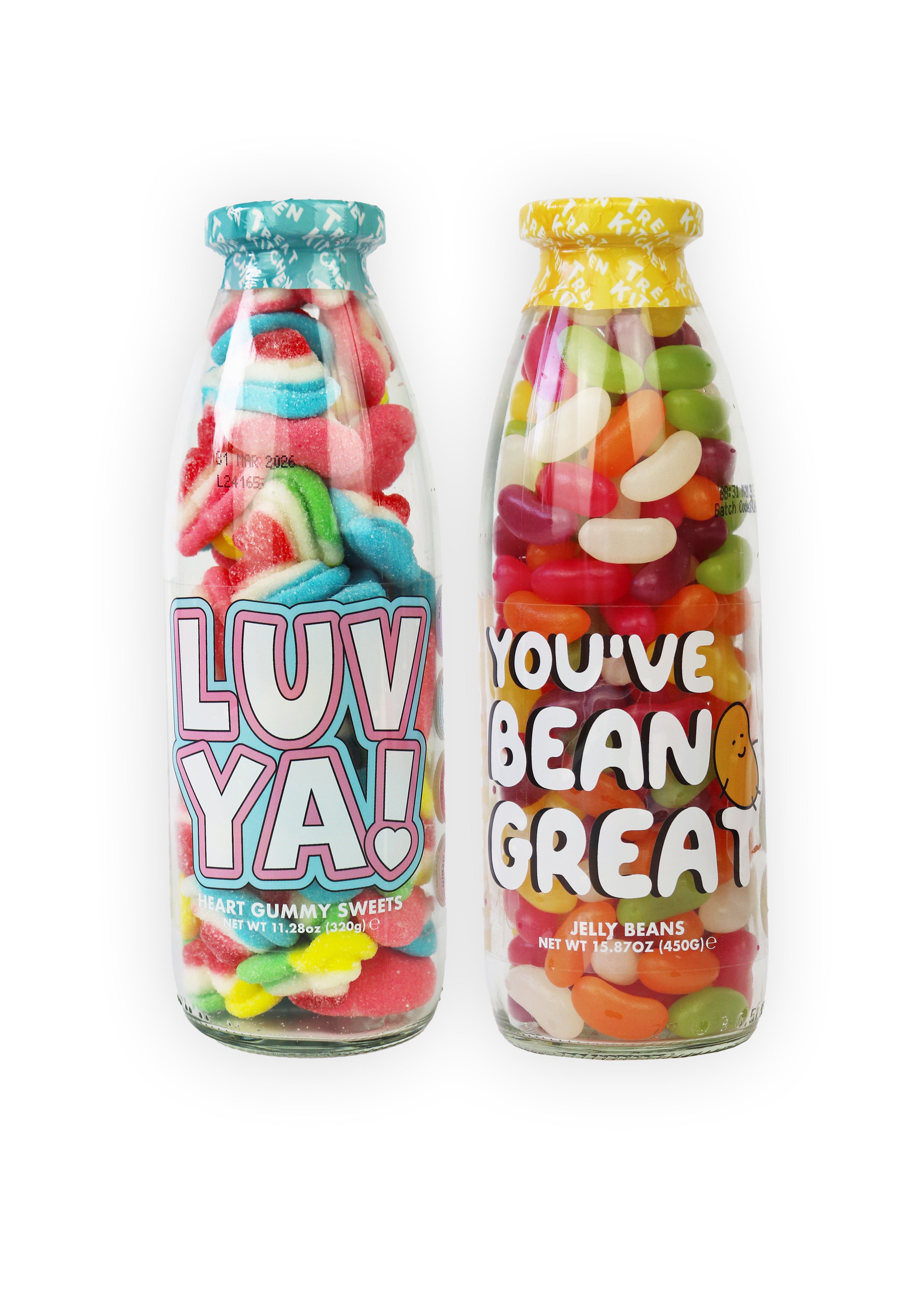 Duo Pack - Luv Ya! & You've Bean Great Sweet Bottle – Treat Kitchen