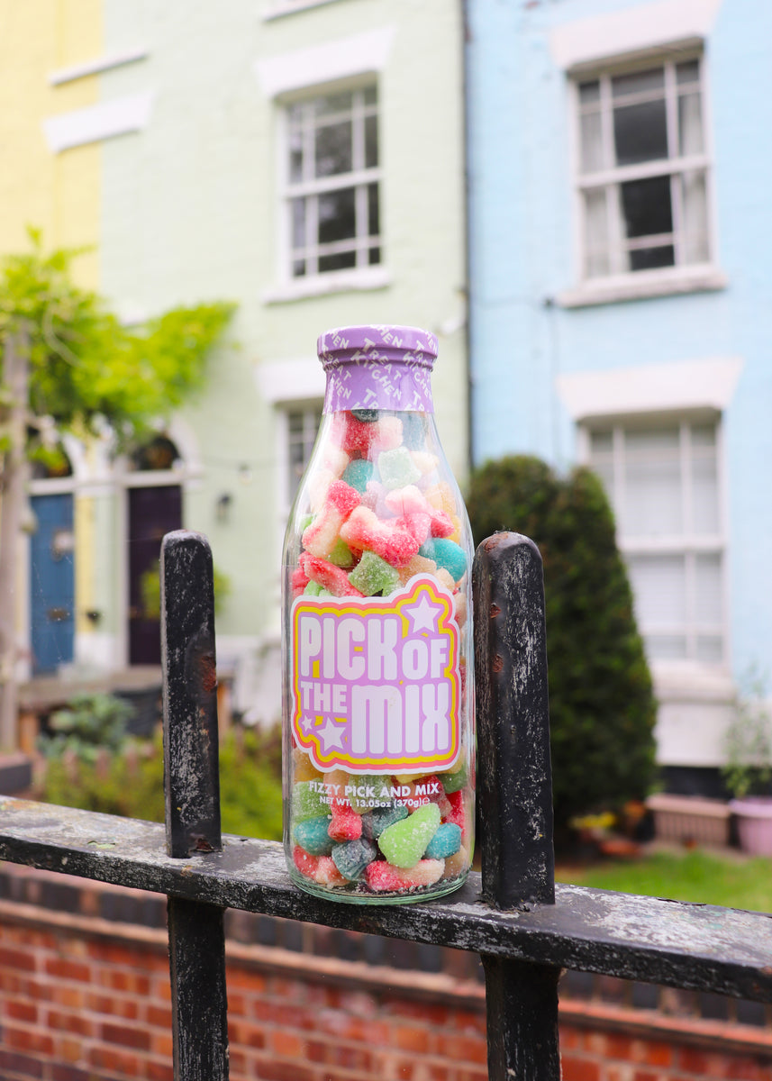 "Pick Of The Mix" Fizzy Pick n Mix Sweets in a Bottle 370g – Treat Kitchen