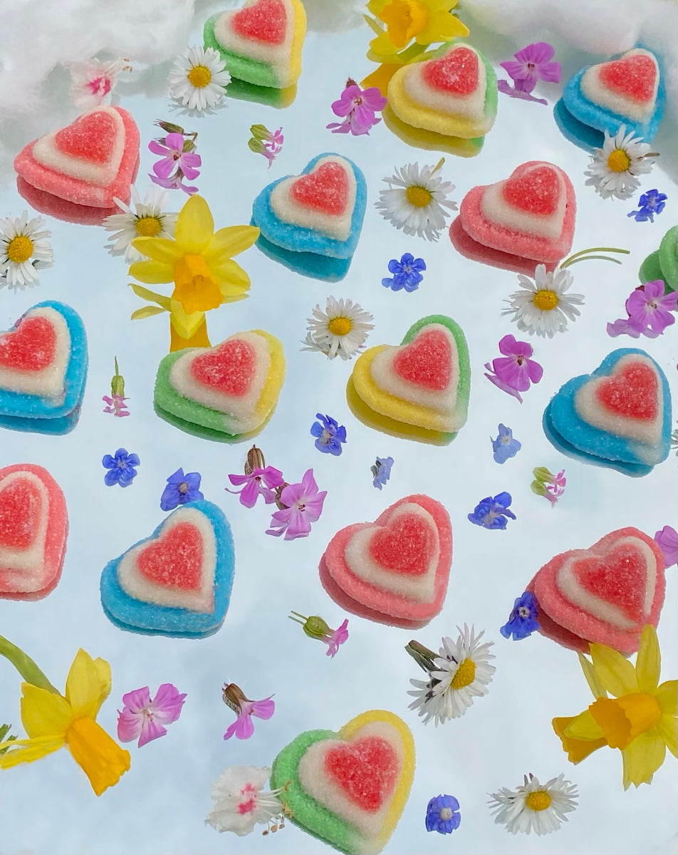 Luv Ya! - Gummy Hearts Sweets in Message Bottle | Perfect Gift for ...