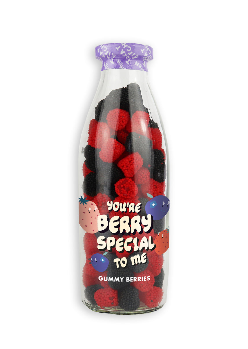 You're Berry Special To Me - Gummy Berries Sweets in Bottle, 420g ...